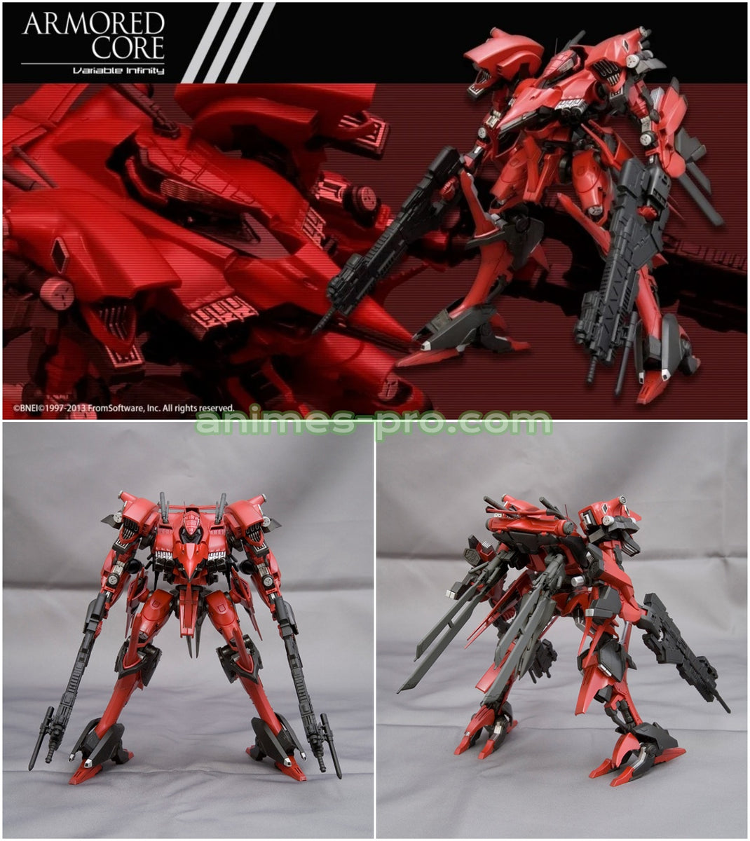 Kotobukiya - ARMORED CORE RAYLEONARD 03- AALIYAH KPACHAЯ FULL PACKAGE