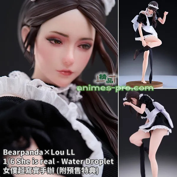 【預訂日期至26-Jan-25】Bearpanda×Lou LL - 1/6 She is real - Water Droplet 女僕超
