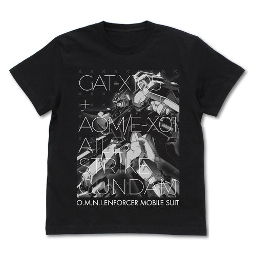 【預訂日期至14-Jul-25】COSPA - 機動戰士高達Seed 機動型突擊高達 黑色 T-Shirt L碼 (454997011352