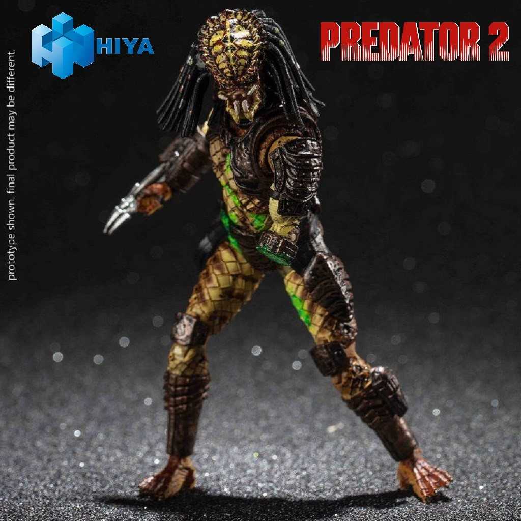 Hiya - 1/18 Predator 2 鐵血戰士 Action Figure【現貨】