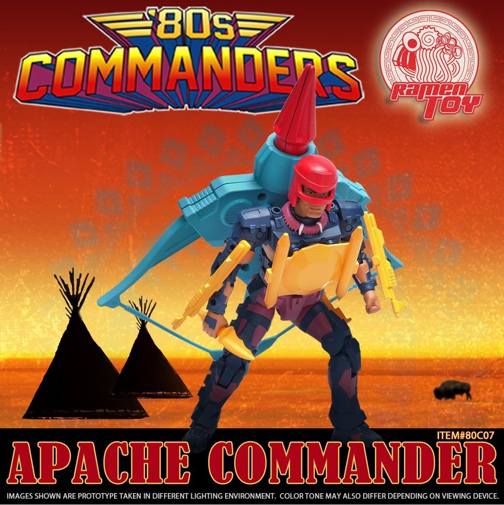 【預訂日期至12-Dec-22】RAMENTOY - 80C07 80s Commander - Apache Commander (80C