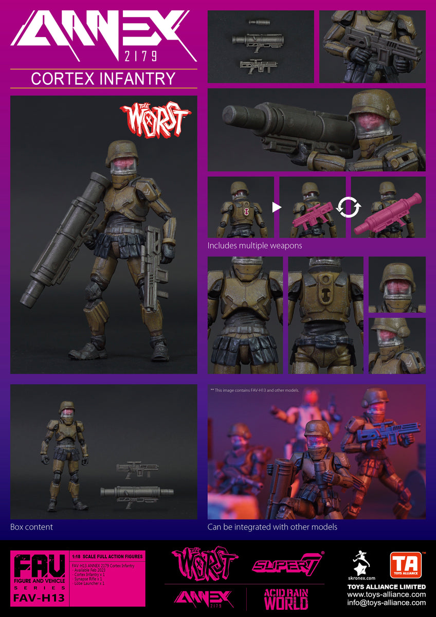 【預訂日期至26-Oct-22】TOYS ALLIANCE - FAV-H13 Cortex Infantry (4710949211899