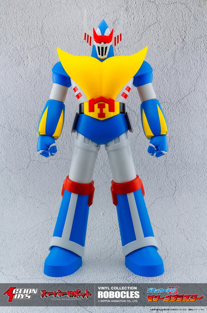 【預訂日期22-Aug-25 】Action Toys - Blocker Corps 巨大機械人搪膠 無敵飛天俠 電光號 (ATQ4202