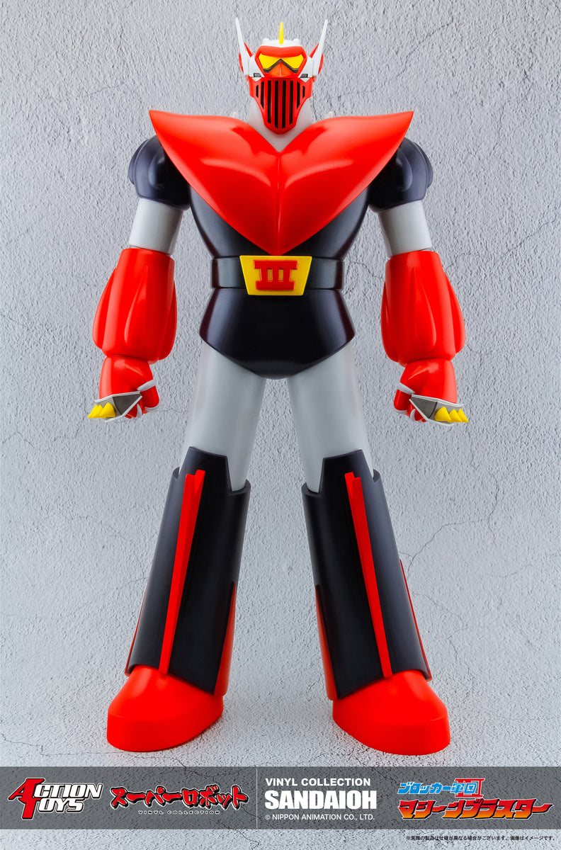 【預訂日期22-Aug-25 】Action Toys - Blocker Corps 巨大機械人搪膠 無敵飛天俠 電子號 (ATQ4202