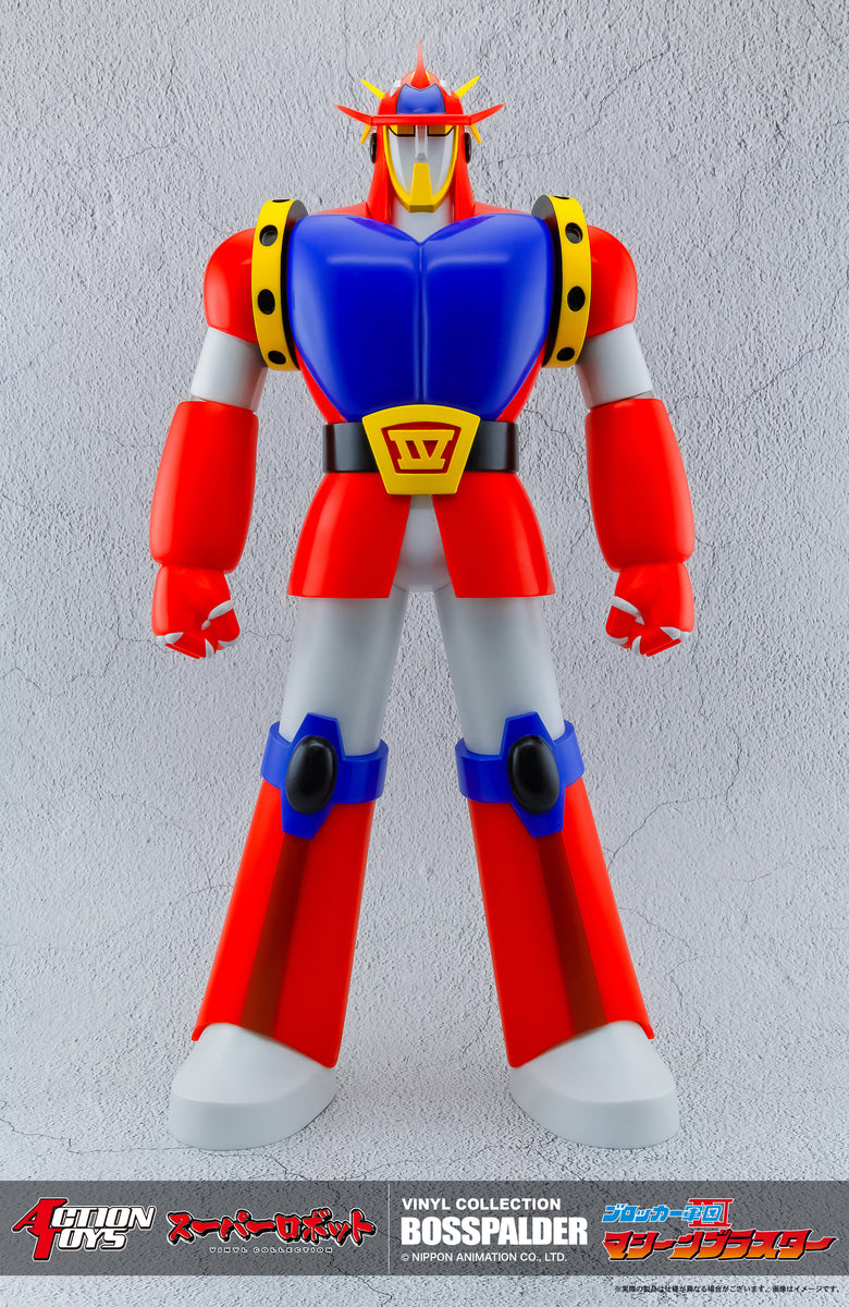 【預訂日期22-Aug-25 】Action Toys - Blocker Corps 巨大機械人搪膠 無敵飛天俠 電極號 (ATQ4202