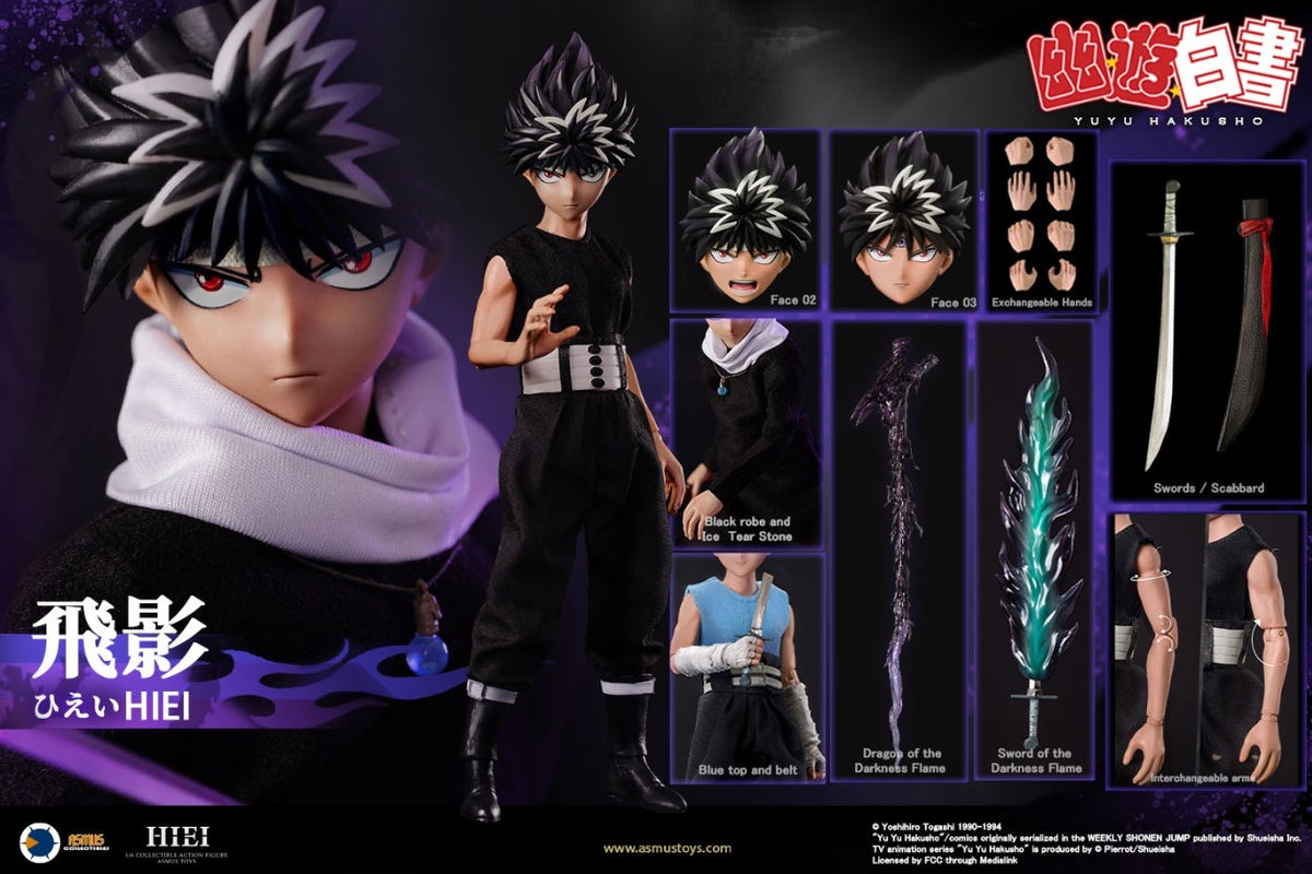 【預訂日期至04-Nov-23】Asmus Toys 1-6 Yu Yu Hakusho COLLECTIBLE ACTION FIGURE