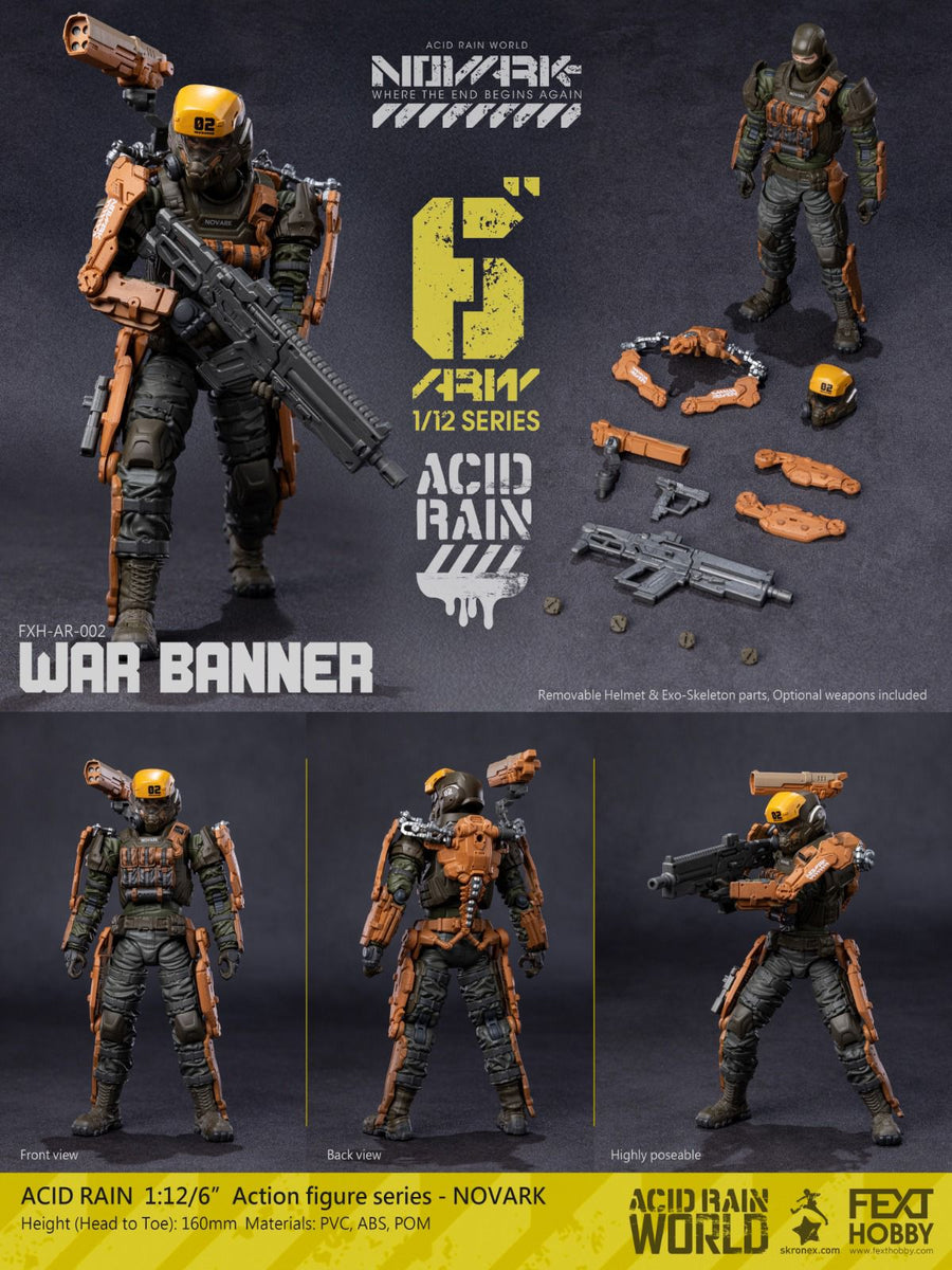 FEXT HOBBY - NOVARK - Acid Rain 1:12 002 WAR BANNER戰旗 (FXH-AR-002)【現貨】