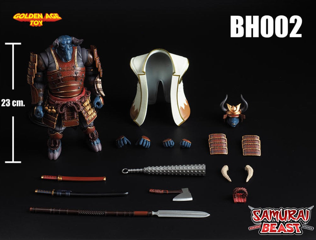 【預訂日期至07-Dec-23】Golden Age Toy 1-12 Samurai Beast Bone Horn Shadow Tro