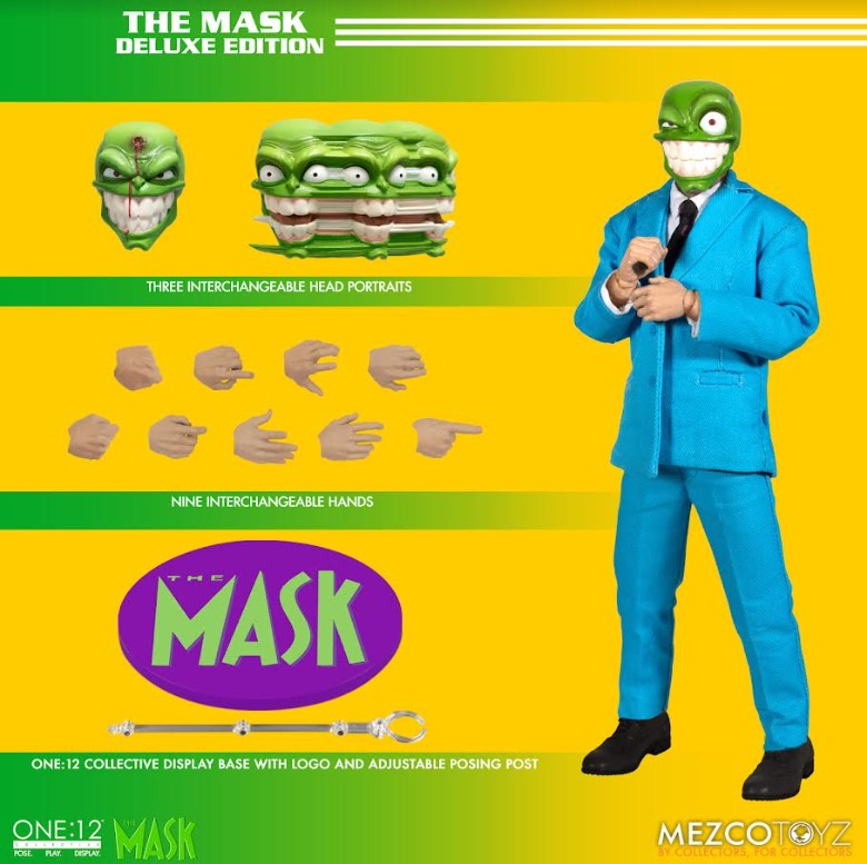 【預訂日期至15-Oct-23】Mezco~ One12 Collective The Mask - Deluxe Edition (696