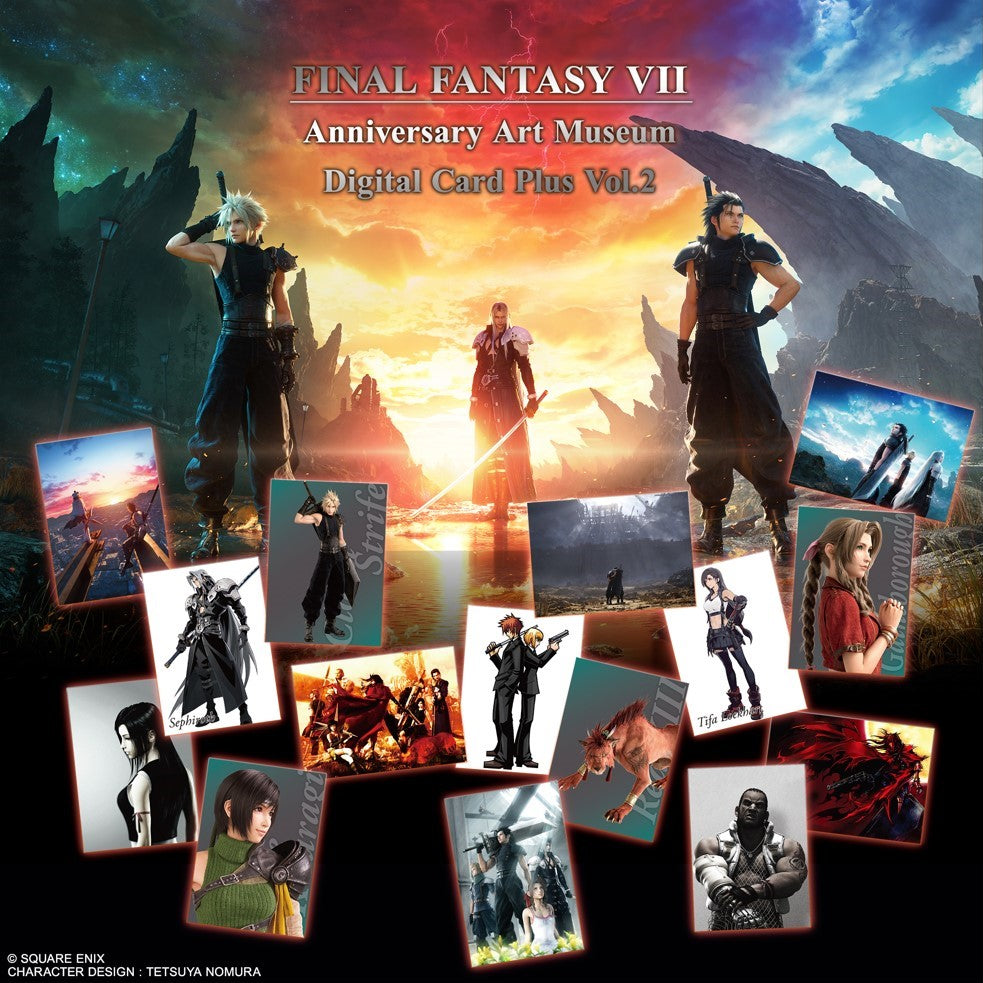 【預訂日期至15-Oct-23】SQUARE ENIX - FINAL FANTASY VII Anniversary Art Museum