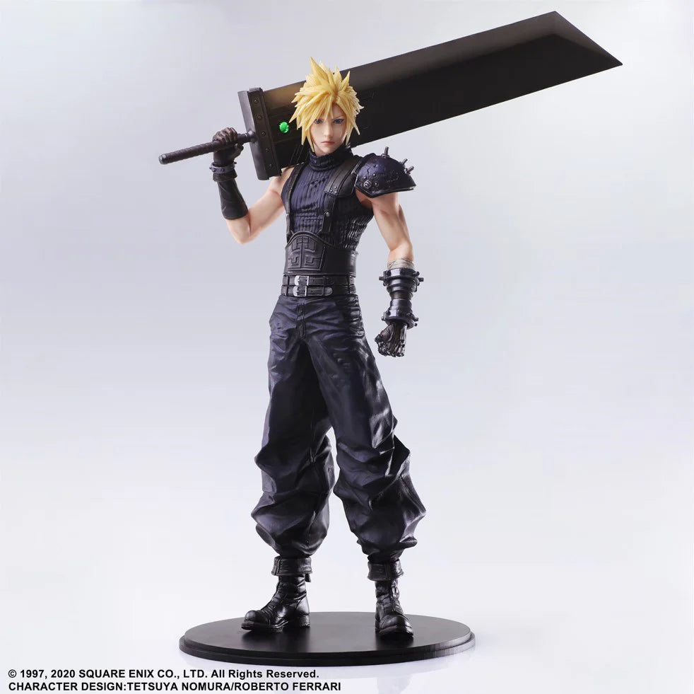 SQUARE ENIX - FINAL FANTASY VII REMAKE STATIC ARTS - CLOUD STRIFE Y178