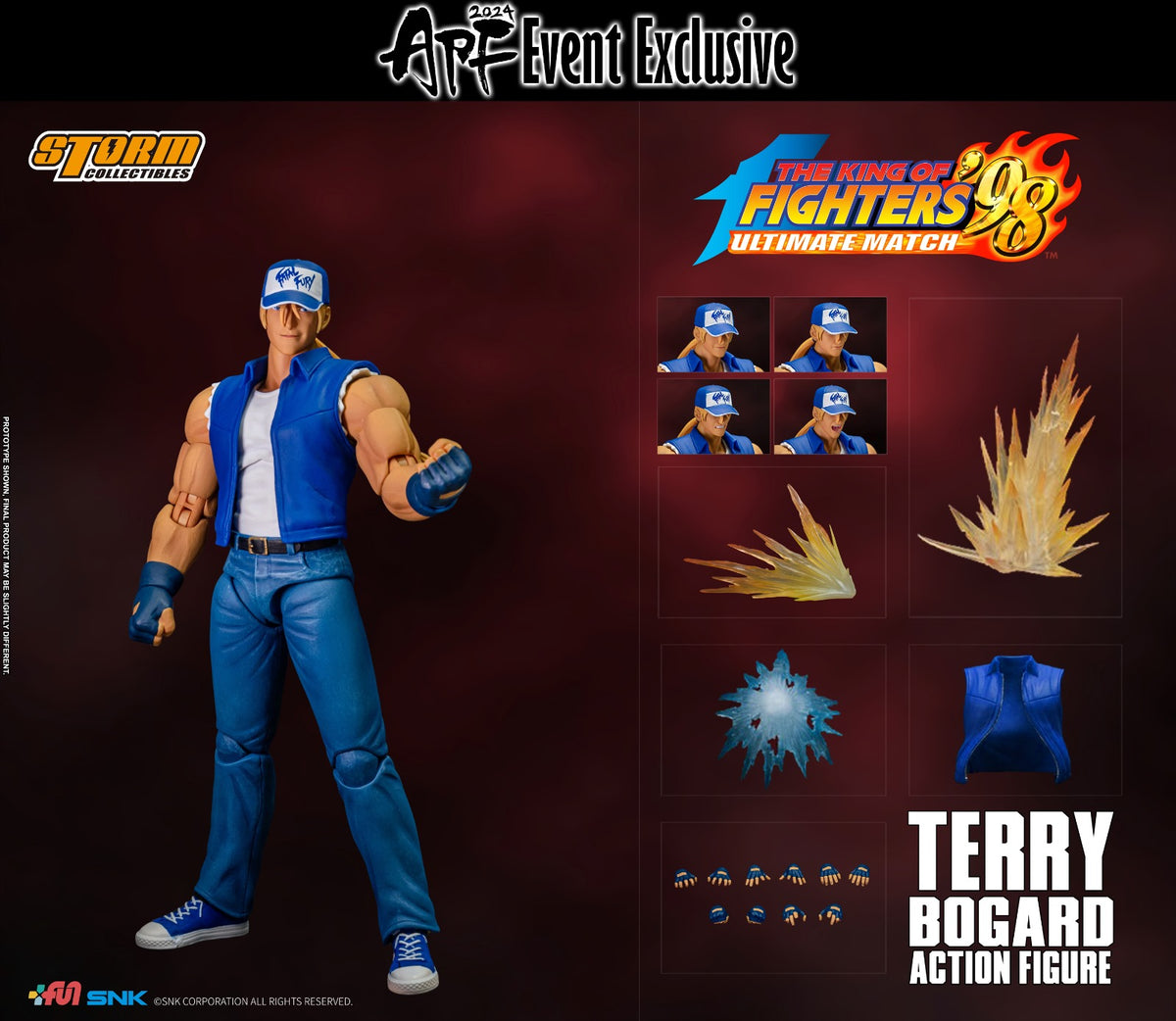 (網店限定) Storm Collectibles - TERRY BOGARD BLUE VER EVENT EXCLUSIVE (STO
