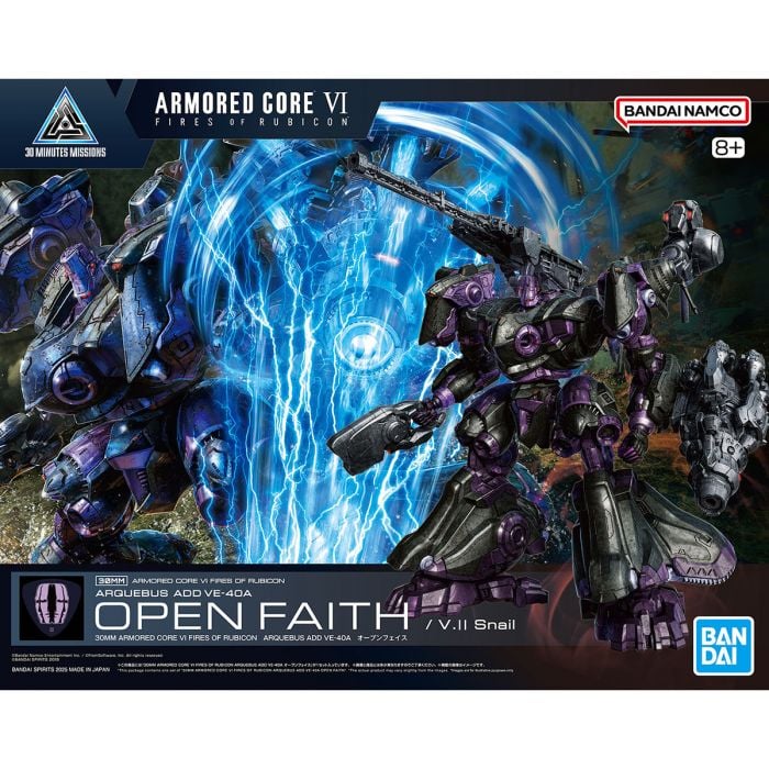 Bandai - 30分鐘任務系列 機戰傭兵VI ARQUEBUS ADD VE-40A OPEN FAITH (4573102688729