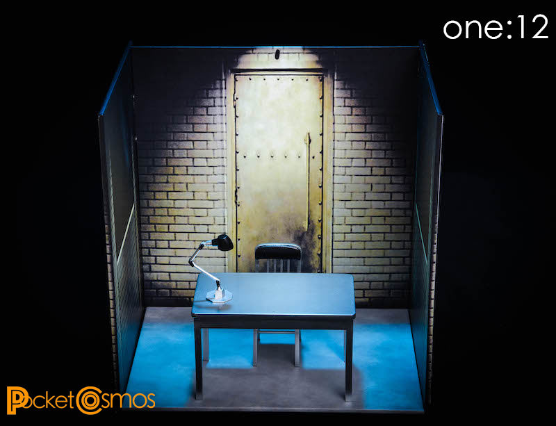 【已截訂】PCTOYS Interrogation room scene set 1/12