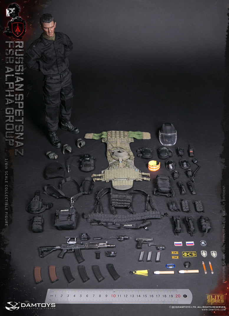 【已截訂】Damtoys Russian Spetsnaz FSB Alpha Group 1/6 Action Figure