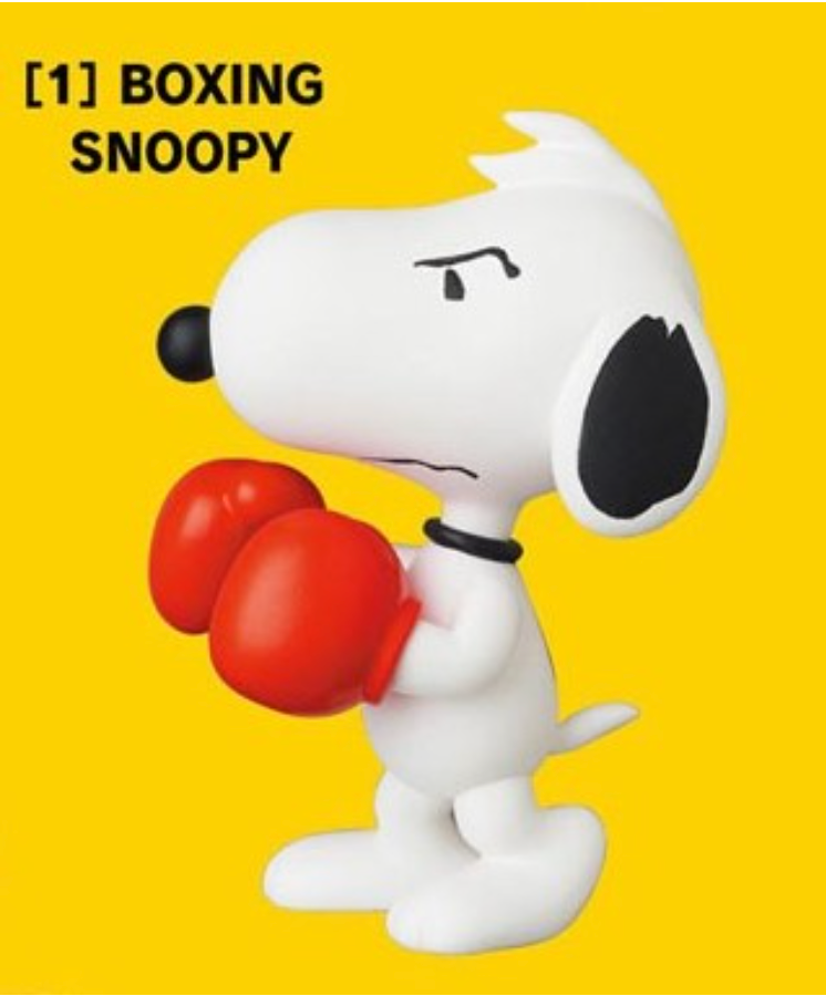 【預訂日期至02-Mar-22】UDF Peanuts Series 13 - BOXING SNOOPY PVC Figure 45309