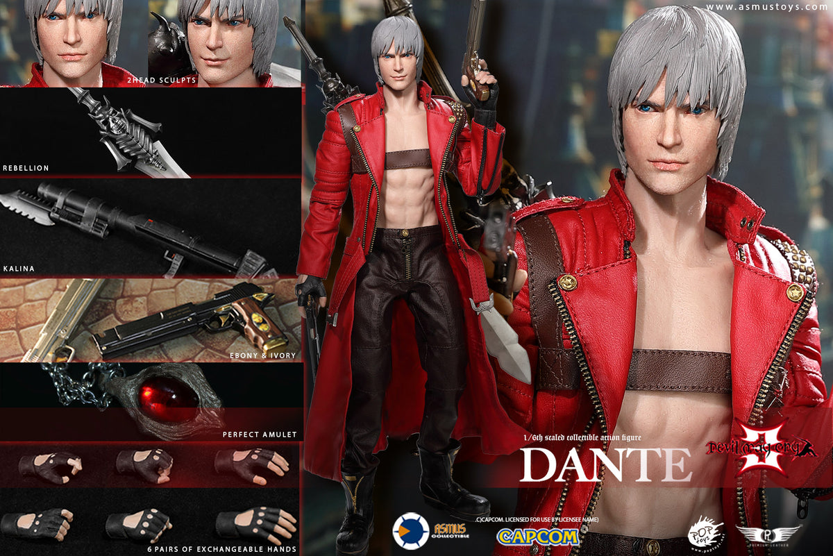 【已截訂】Asmus Toys DMC301 Devil May Cry3 DMC3 The DANTE 1/6 Action Figure