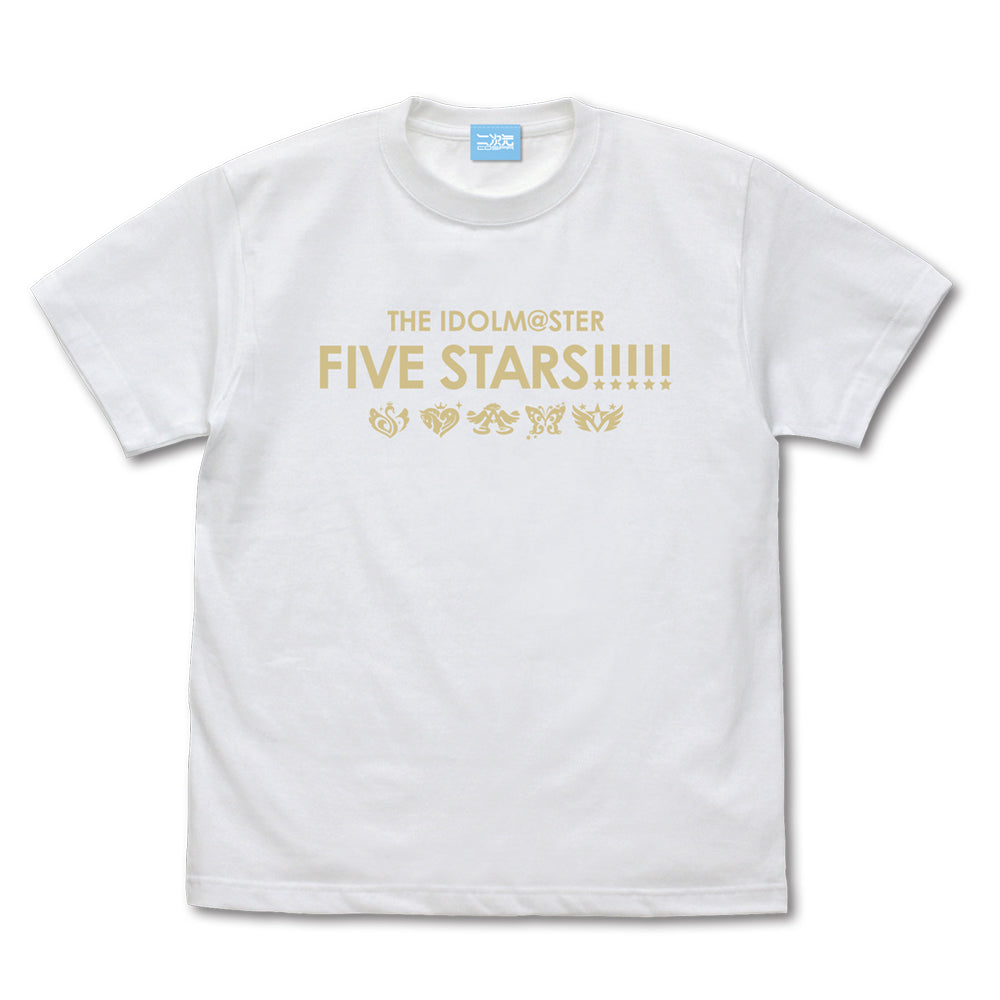 【預訂日期至11-Jun-23】COSPA 偶像大師系列 THE IDOLM@STER FIVE STARS!!!!! 白色 T-Shirt