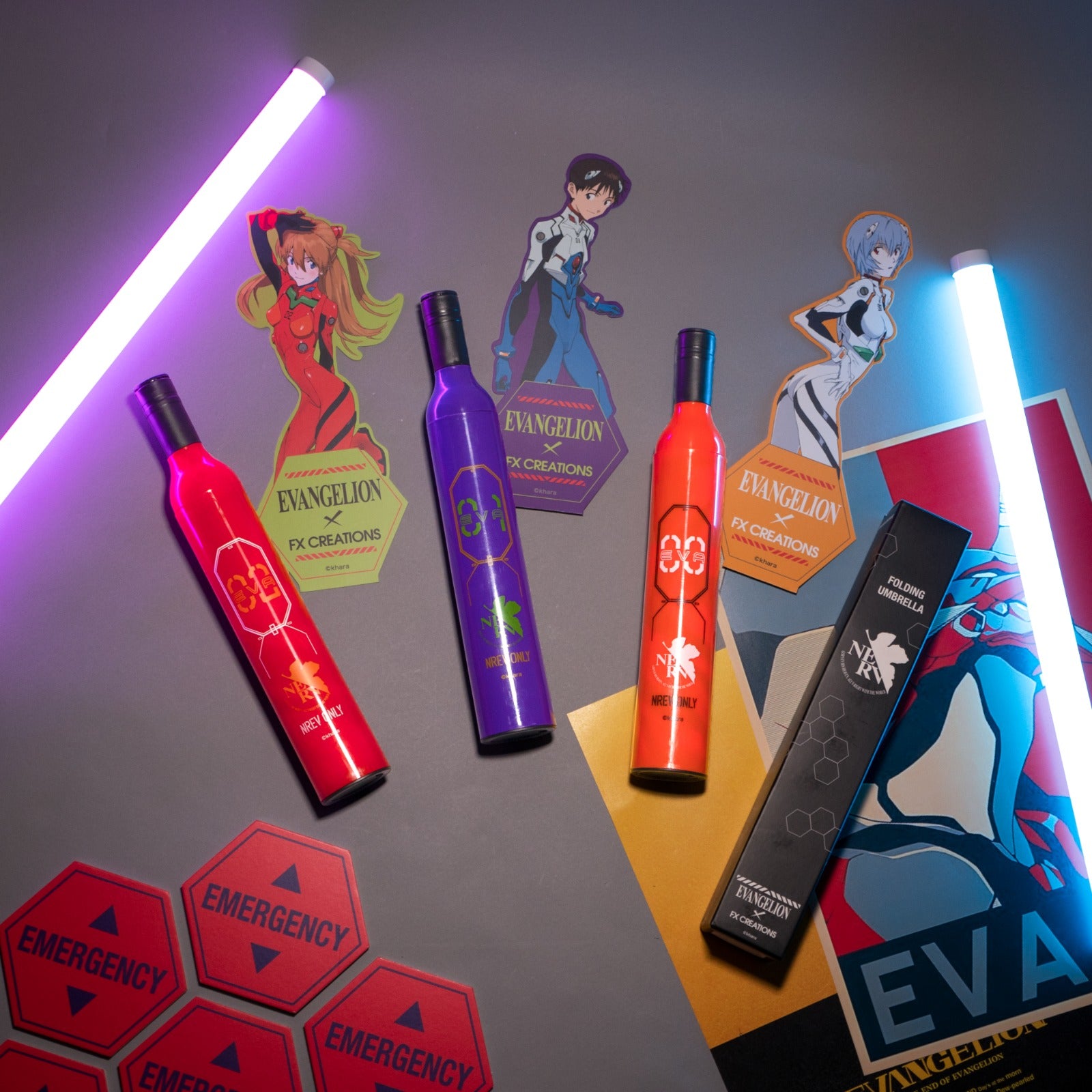 【預訂日期至24-May-21】FX Creations EVA Folding umbrella set