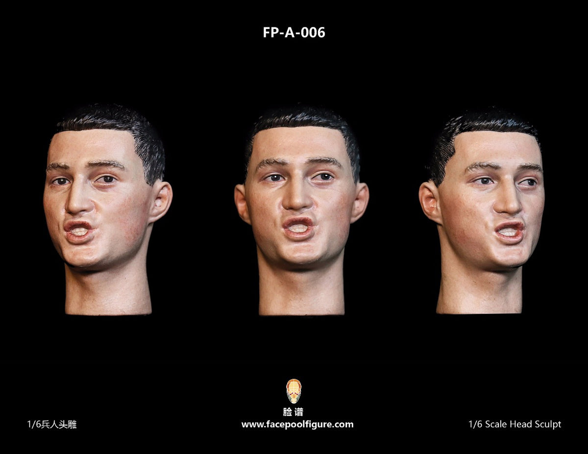【已截訂】FacepoolFigure 1/6 Asian Male Head Sculpt withExpression FP-A-006