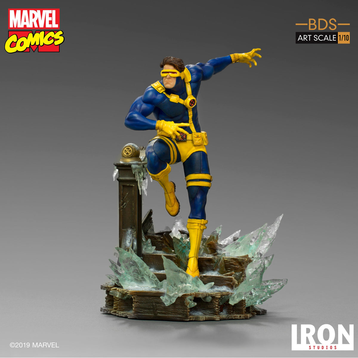 【已截訂】Iron Studios~Marvel Comics - Cyclops BDS Art Scale 1/10 Resin Sta