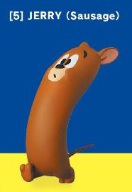 【預訂日期至09-Jan-22】Medicom UDF TOM and JERRY SERIES 3 JERRY(Sausage) PVC