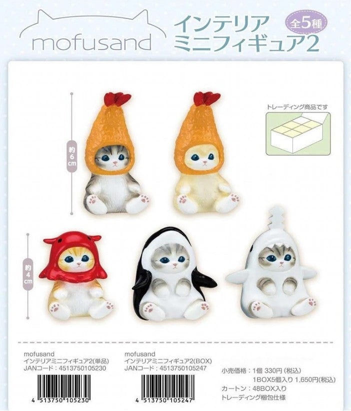 【預訂日期至14-Apr-23】Mofusand - JPY300 Mofusand Interior Minifigure 2 [Repr