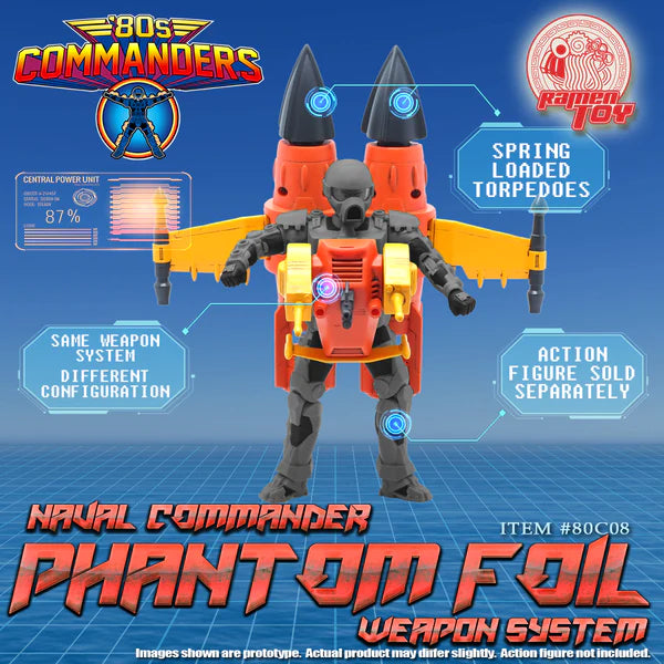 【預訂日期至28-Mar-23】RAMEN TOY - 80s Commanders [NAVAL COMMANDER PHANTOM FO ...