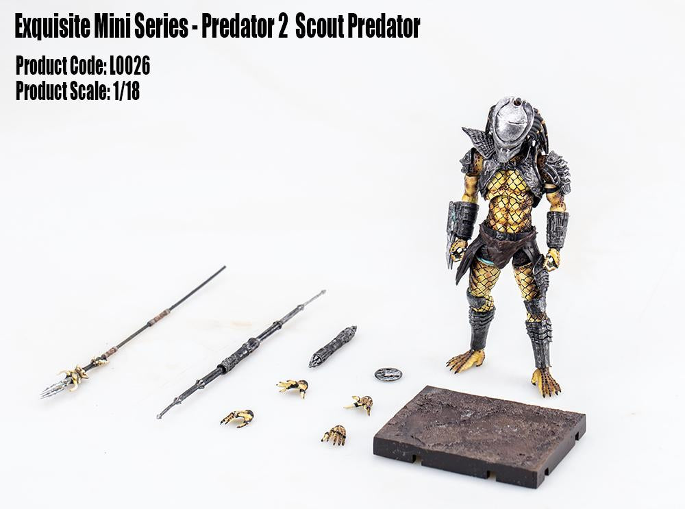 Predator 2 Scout Predator | 1/18 Action Figure | Hiya Toys【售完】