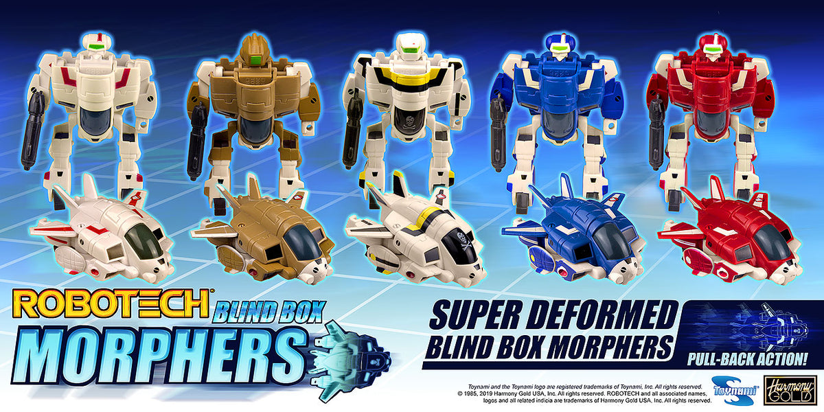 【已截訂】Toynami RoboTech Super Deformed Blind Box Morpher Assortment Acti