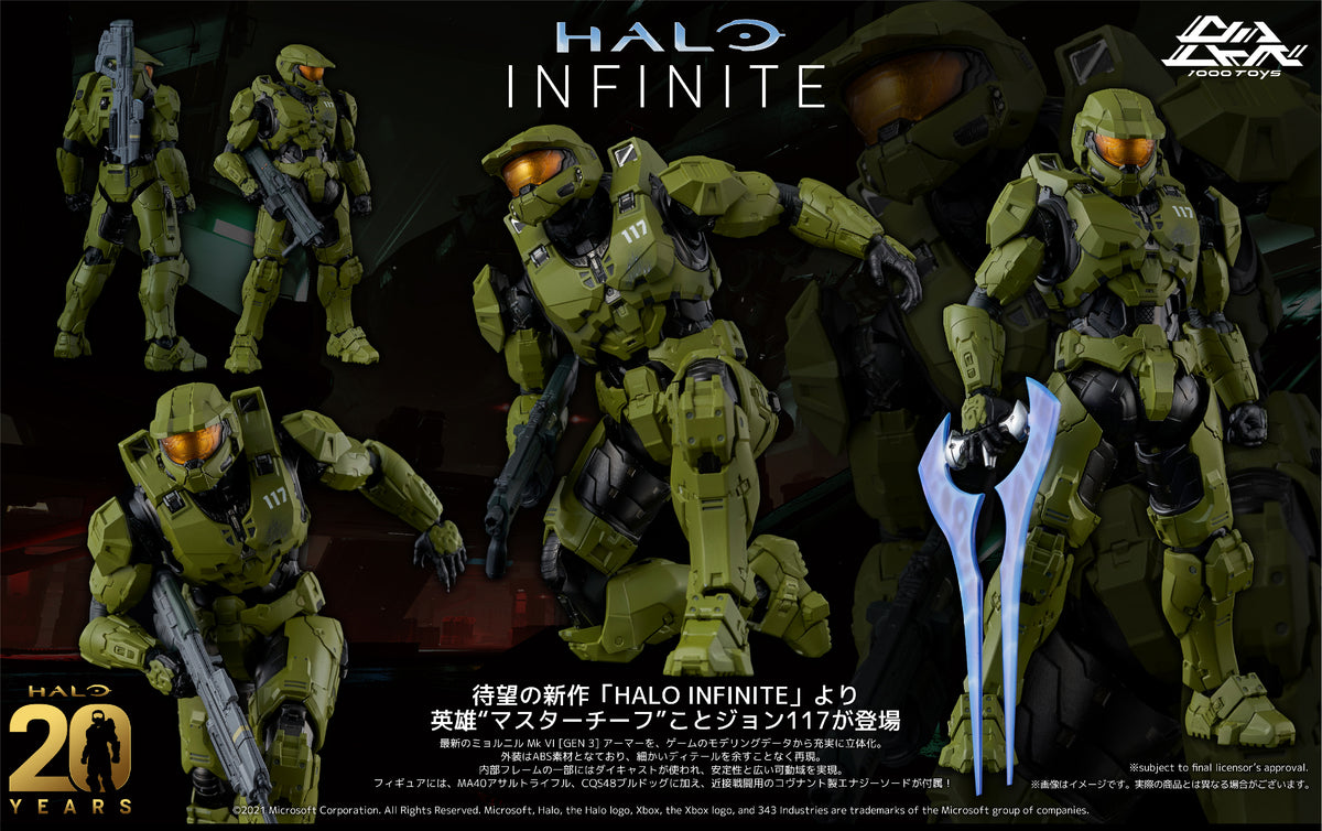 【預訂日期至02-Aug-21】Sentinel - RE EDIT HALO INFINITE 1-12 SCALE MASTER CHI