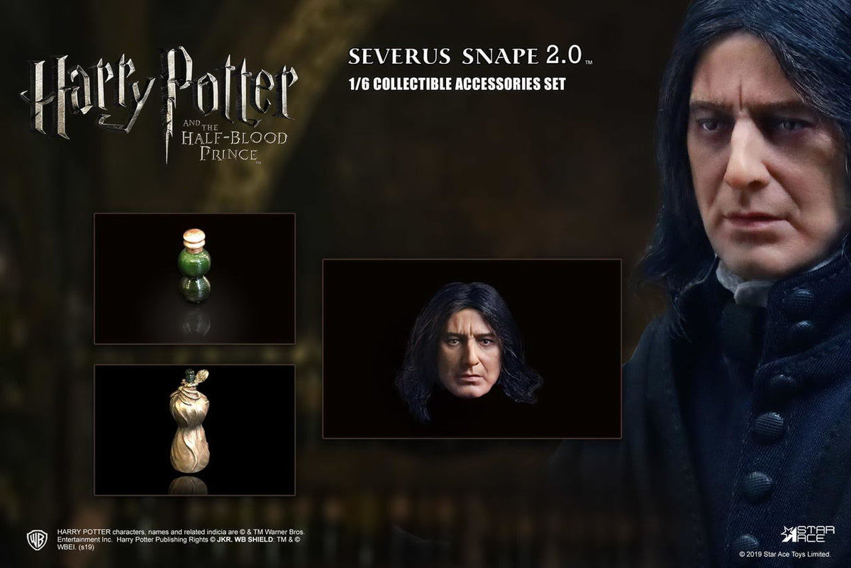 【已截訂】 Star Ace Severus Snape 2.0 Ver (head & bottle pack) 1/6