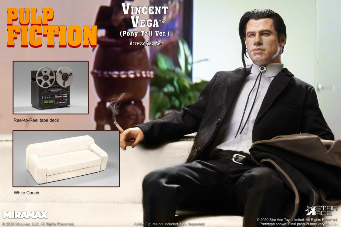 【已截訂】Star Ace - SA0086C 16 Vincent Vega 2.0 (Accessories set) 1/6 Part