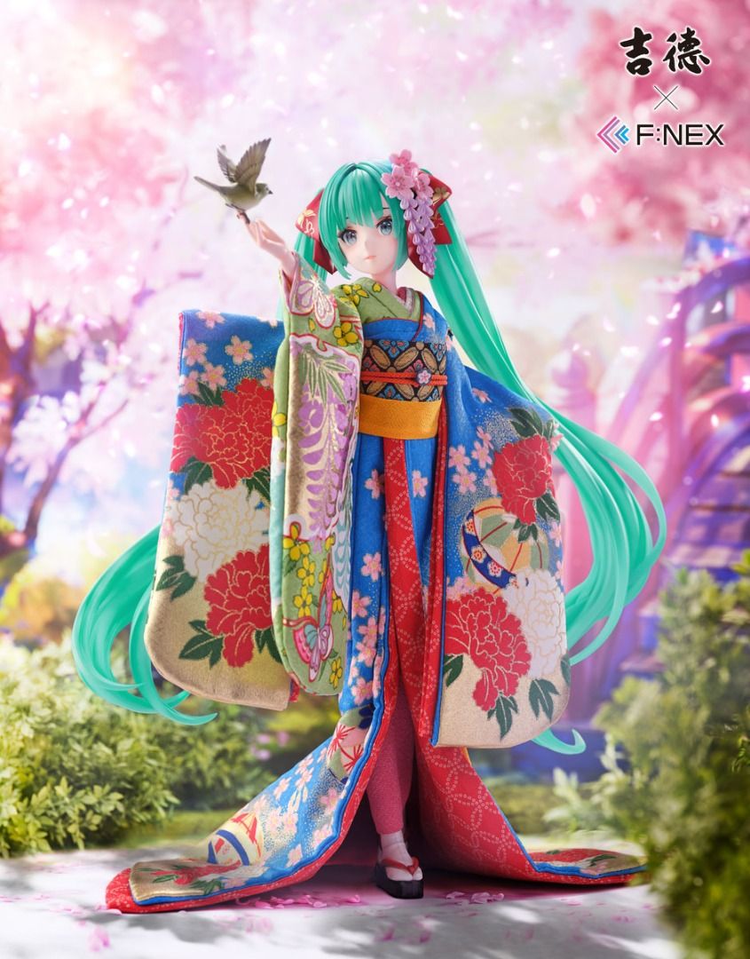 【預訂日期至16-May-23】Furyu - Hatsune Miku -Japanese Doll- 1-4 Scale Figure