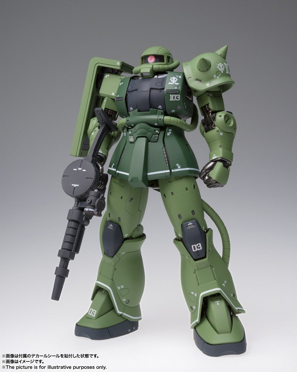 【現貨】Bandai Gundam GFFMC MS-06C ZAKU Ⅱ TYPE C Action Figure