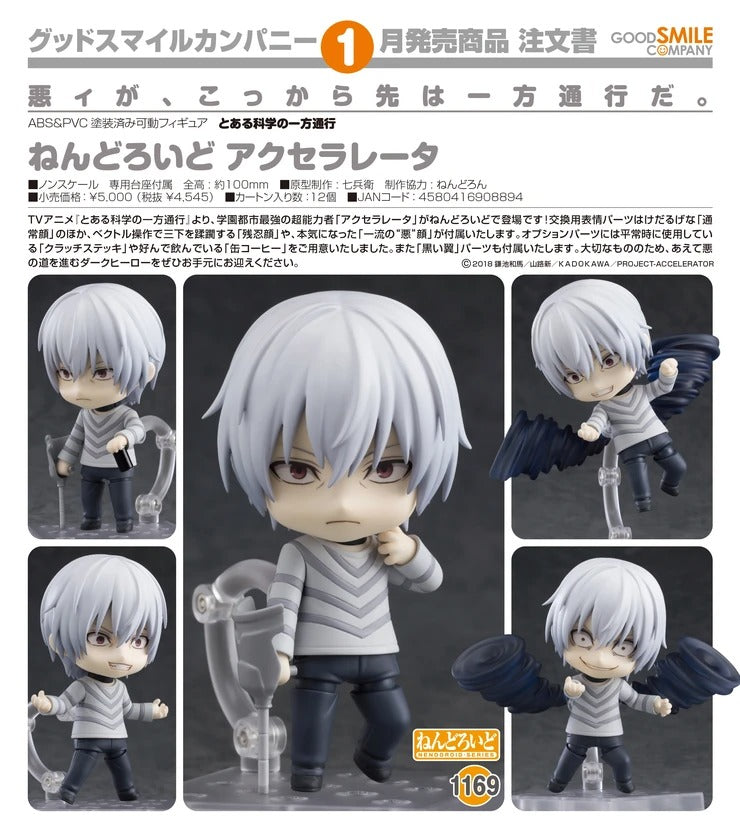 【售完】Good Smile Company Nendoroid No.1169 Accelerator Action Figure